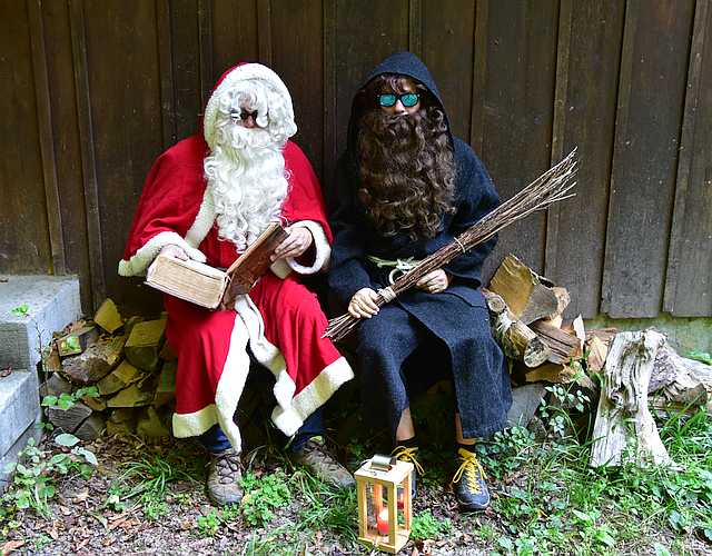 Gemeindeverein Ossingen – Samichlaus & Schmutzli im Sommer